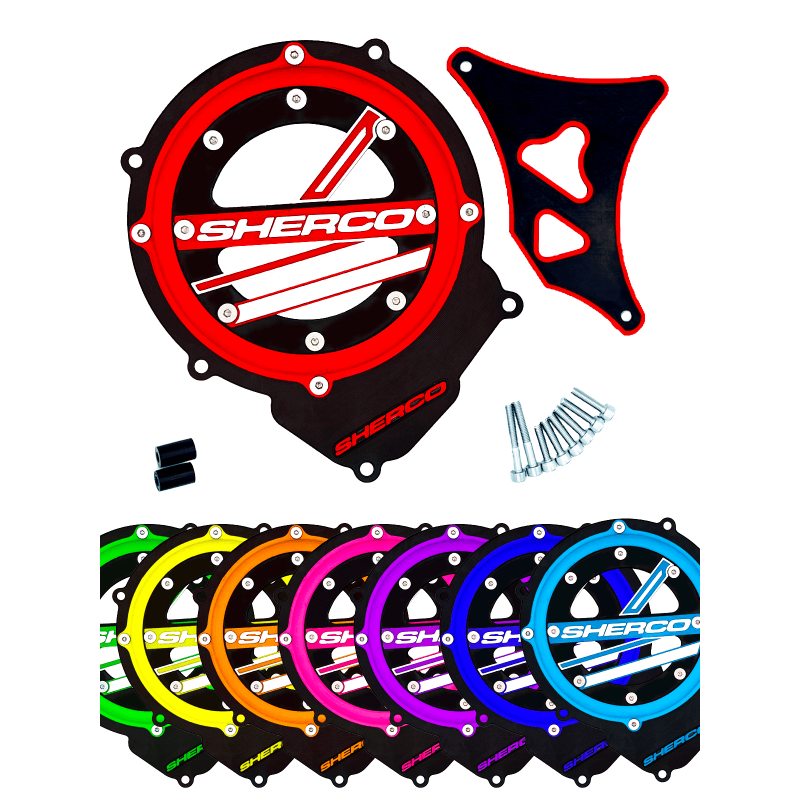 Sherco Ignition Cover (ventilated) | Selection3D | Minarelli AM6 Color Red
